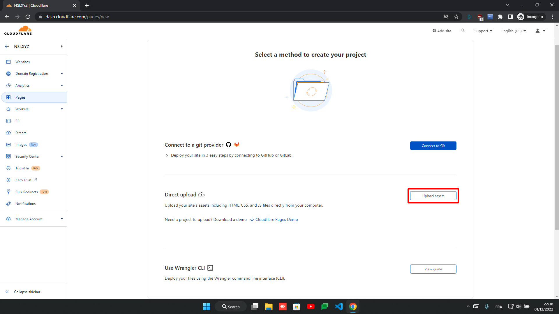 Comment héberger une page web gratuitement avec Cloudflare ? – nsi.xyz